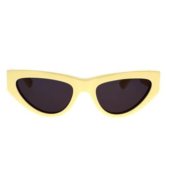 Bottega Veneta Cat-Eye Sonnenbrille - - Accessories - Damen - Gelb - 55 MM