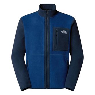 The North Face Jacke mit durchgehendem Rei&szlig;verschluss in Estate Blue - - Sport - Herren - Blau - M