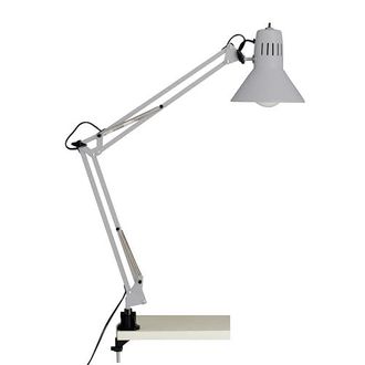 Brilliant Lampe, Hobby Schreibtischklemmleuchte titan, Metall, 1x A60, E27, 40W,Normallampen (nicht enthalten)