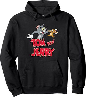 Tom & Jerry Happy Together Pullover Hoodie