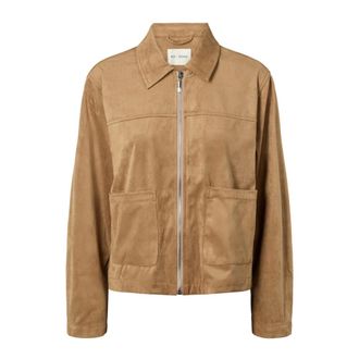 Rue de Femme RUE de Femme, Femme, Vestes, Brun, Taille: 42 FR Leather Vestes