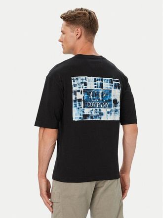 C.P. Company T-Shirt 21CMTS180A110579W Schwarz Comfort Fit