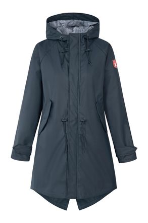 Derbe Traveby Friese Fisher Dunkelblau Damen Regenjacke 44 | Friesennerz | Regenmantel | Frauen | Hamburg