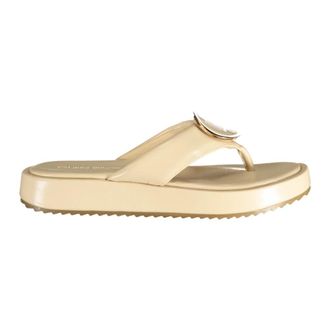 Laura Biagiotti 9758 Flip-Flops - - Shoes - Damen - Beige - 36 EU