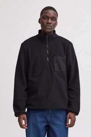 Blend Cardigan BHBROOKS Sweatshirt halfzipp Gemütlicher Fleecepullover mit Reißverschluss und Taschen