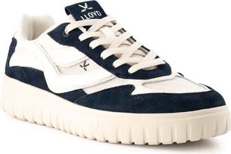 Lloyd Herren Sneaker blau Velours