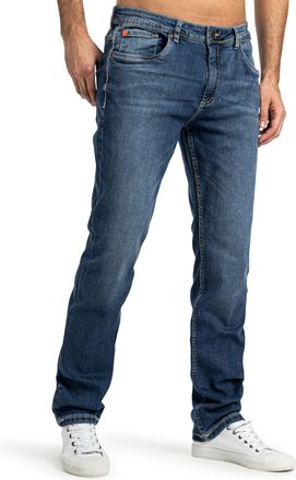 Sublevel Herren Jeans Straight Fit John Middle Blue H85062BB62092M284NO_34