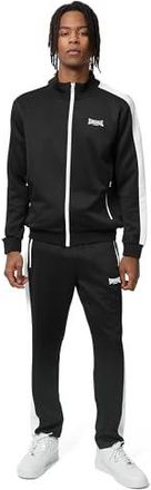 Lonsdale MANHAY Tracksuit Black/White M Homme 117443