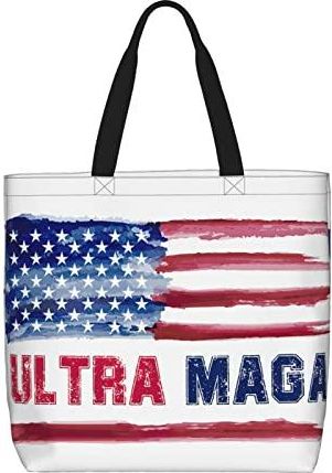 Generic Sac De Courses Ultra Maga Sac De Shopping De Grande Capacit&eacute; Personnaliser Sacs &Agrave; Main, Pour Burea, Voyage, Femmes, &Eacute;cole