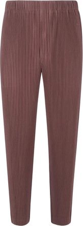 Issey Miyake Homme, Pantalons, Violet, Taille: M Pantalon Pliss&eacute;