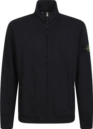 Stone Island Homme, Sweatshirts et sweats &agrave; capuche, Bleu, Taille: S Full Zip Up SweaT-shirt