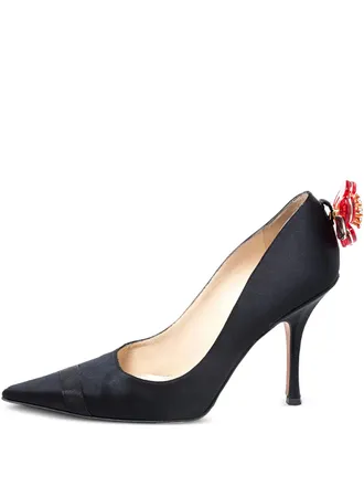 Jimmy Choo London escarpins à bout pointu 100 mm - Noir