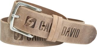 Camp David Herren G&uuml;rtel mit Used-Optik Beige 95