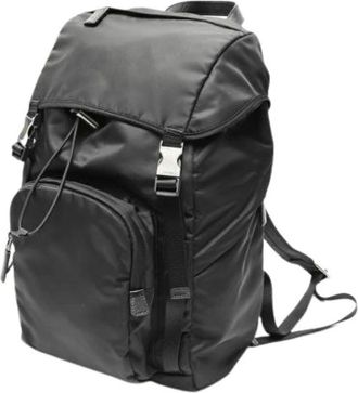 Prada unisex, Pre-owned, Noir, Taille: ONE Size Sac à dos Vintage Pre-owned