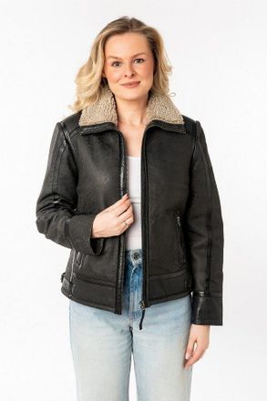 Mauritius Lederjacke MWIske mit Umlegekragen