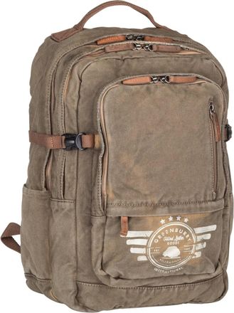 Greenburry Damen Herren Rucksack Vintage Aviator Harvard One Size