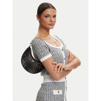 Guess Handtasche Guess Tasmin Mini HWEG99 31720 Schwarz