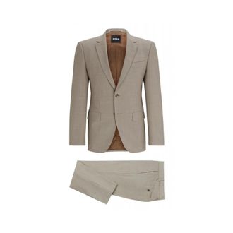 HUGO BOSS H Huge Zweiteiler - - Suits - Herren - Beige - 3XL