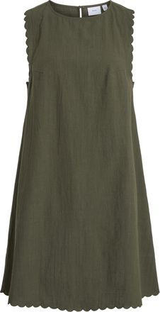 Vila Vifernanda O-Neck Short Dress