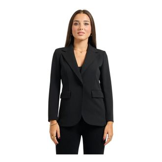 iBlues Femme, Vestes, Noir, Taille: 42 FR Gufo Slim-fit Blazer