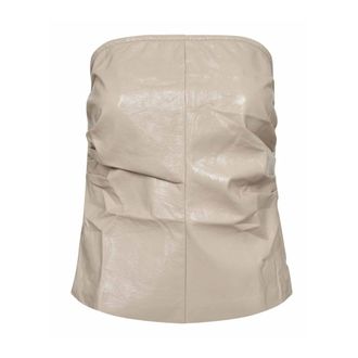 Co'Couture Femme, Tops, Beige, Taille: 36 FR Hauts sans manches