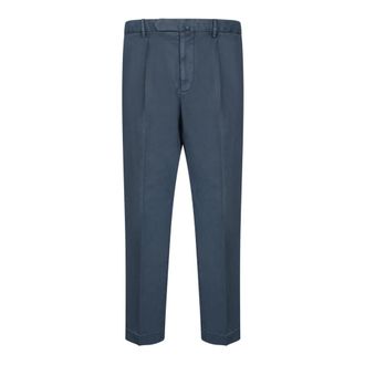 Dell'Oglio Pant 1P Cover Stretch - - Trousers - Herren - Blau - XL