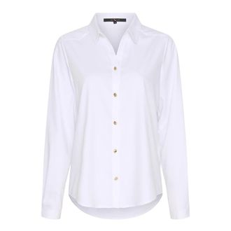 BTF-CPH Bambushemd - - Blouses & Shirts - Damen - Wei&szlig; - L