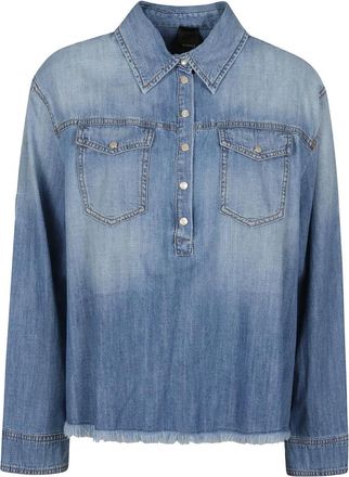 Pinko Pinko, Femme, Blouses et Chemises, Multicolore, Taille: 40 FR Cascate Blouse