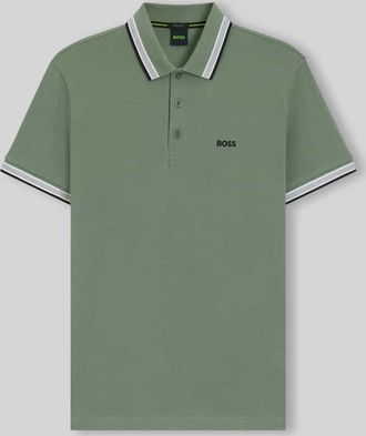 HUGO BOSS Regular Fit Poloshirt aus reiner Baumwolle Modell PADDY