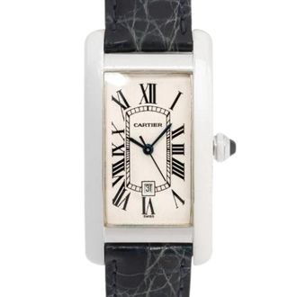 Cartier Pre-owned Tank Americaine Ref. 2490 - - Pre-owned - Damen - Beige - ONE SIZE