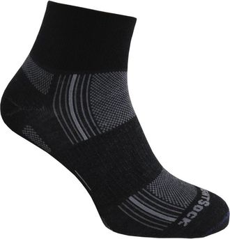 Wrightsock Trekkingsocke Stride Quarter Large (41.5-45)