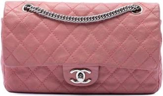 Chanel Sac bandouli&egrave;re Vintage Double Flap Pre-owned - Femme - Pre-owned - Rose - Taille: ONE Size