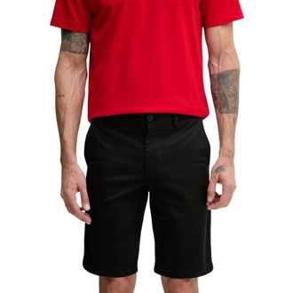 Lacoste Chino Shorts en Serg&eacute; Stretch - Homme - Shorts - Noir - Taille: W30