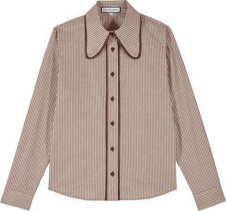 Maria de la Orden Chemise Ala Ray&eacute;e Maria de la Orden