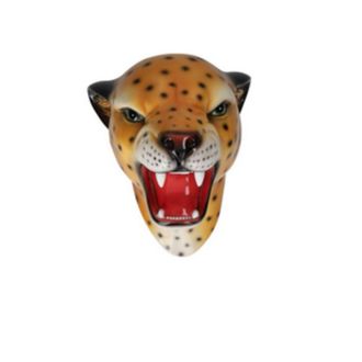 Gift Company Wildheads, Wanddeko, Leopard, Orange 13x16,5x14cm