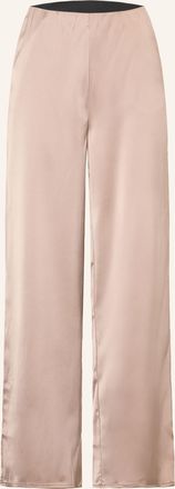 Y.A.S. Marlenehose Aus Satin beige