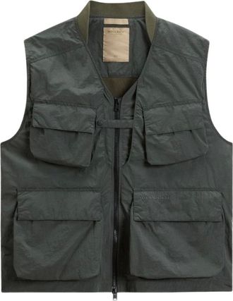 Woolrich Homme, Sport, Vert, Taille: S Olmetex Gilet
