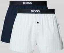 HUGO BOSS Pant & Trunk aus reiner Baumwolle im 2er-Pack