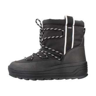 Geox Stilvolle Wasserdichte Stiefel f&uuml;r Frauen - - Shoes - Damen - Schwarzk - 38 EU