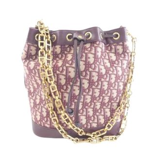 Dior Pre-owned Toile sacs-dior - Femme - Pre-owned - Violet - Taille: ONE Size