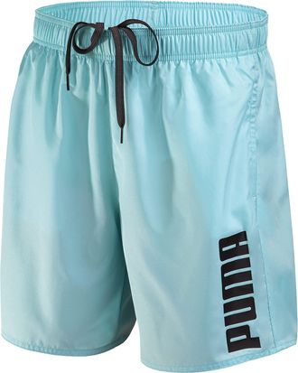 Puma Herren Badehose Badeshorts Summer Deluxe Swim Shorts - New Angel Blue - Gr. M