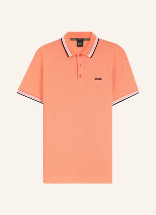 HUGO BOSS Piqu&eacute;-Poloshirt Paddy Curved Regular Fit pink