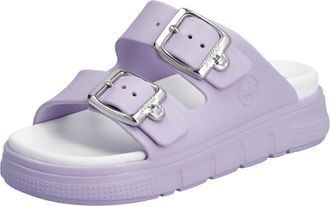 Rieker Damen P2180 Pantolette, Lila, Small