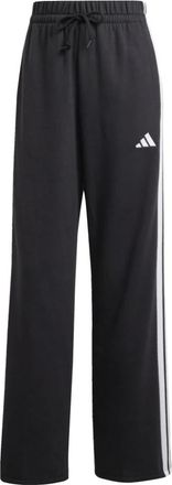 adidas Femme, Sport, Noir, Taille: 38 FR Essentials 3-Stripes Open Hem French Terry Pants