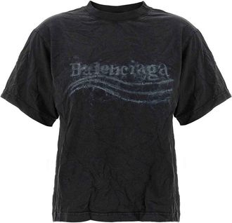 Balenciaga T-Shirt - Schwarz