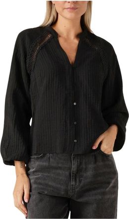 Co'Couture Damen, Blusen & Hemden, Schwarzk, XSGr&ouml;&szlig;e