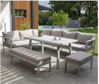 DCB Garden Dcb Garden - antalya - Ensemble repas de jardin 9 places en aluminium