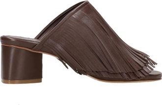 Vic Mati&eacute; Femme, Chaussures, Brun, Taille: 39 EU Sandales &agrave; franges en cuir