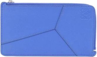 Loewe Porte-monnaie Pre-owned - Femme - Pre-owned - Bleu - Taille: ONE Size