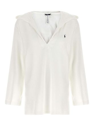 Polo Ralph Lauren Pull Col Rond - Blanc